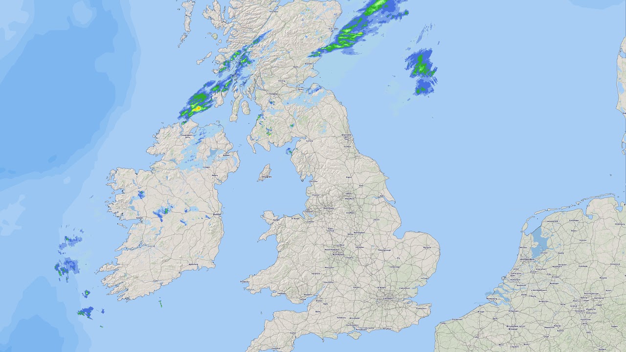 UK Rain Radar - 2019/12/30 - YouTube