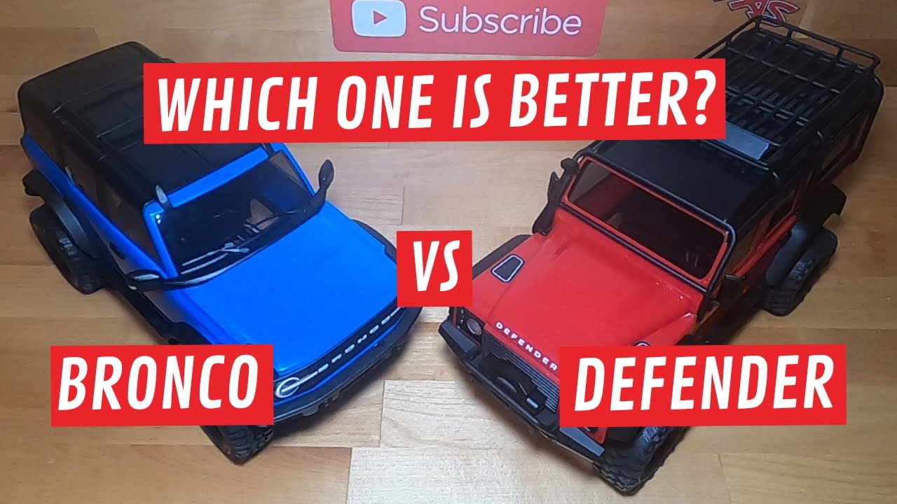 Traxxas TRX4m Bronco VS Defender Which One Is Better? - YouTube