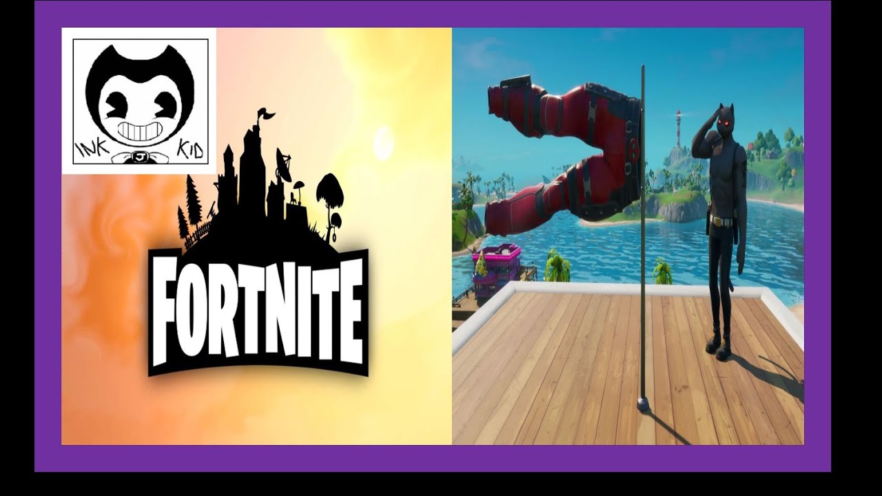 Fortnite - How to salute Deadpool's pants ( Deadpool missions ) - YouTube
