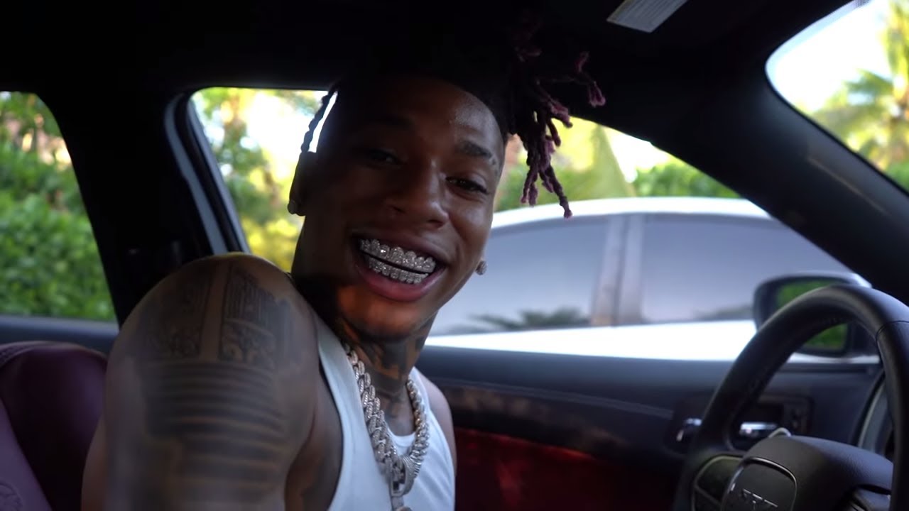 Driving a Hellcat With NLE Choppa!!! - YouTube