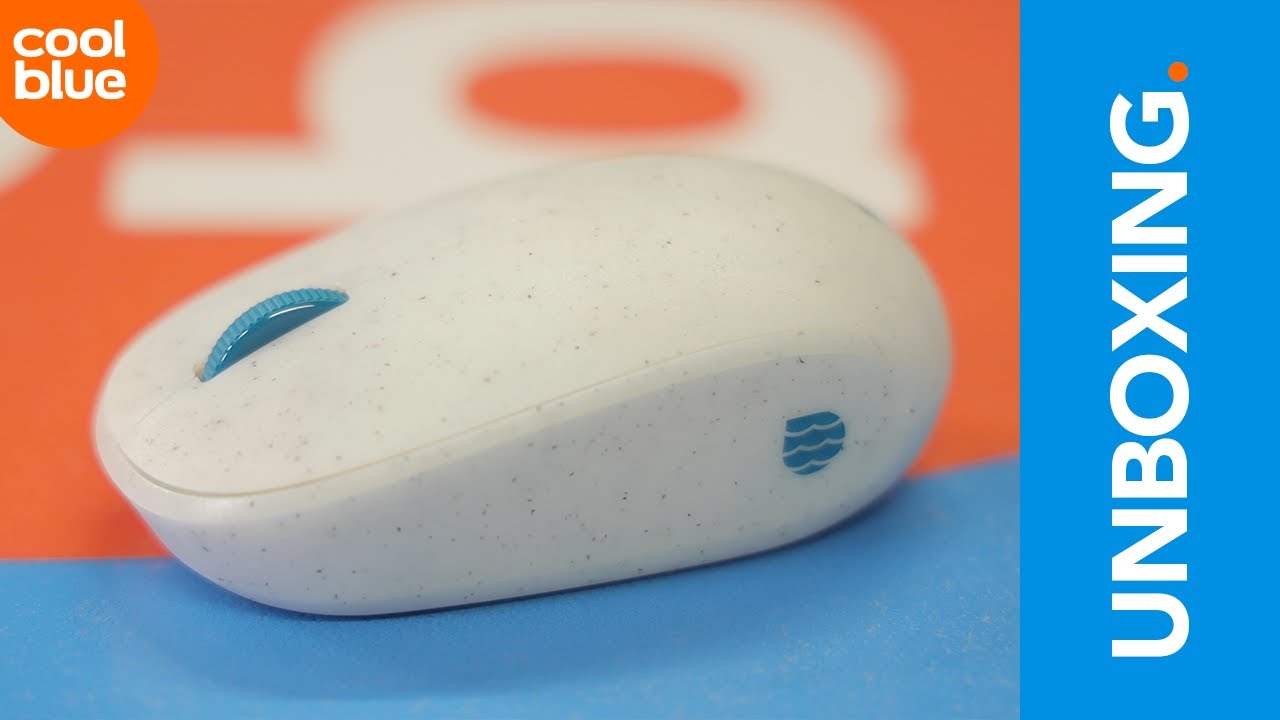 Microsoft Ocean Plastic Mouse Bluetooth - Unboxing - YouTube