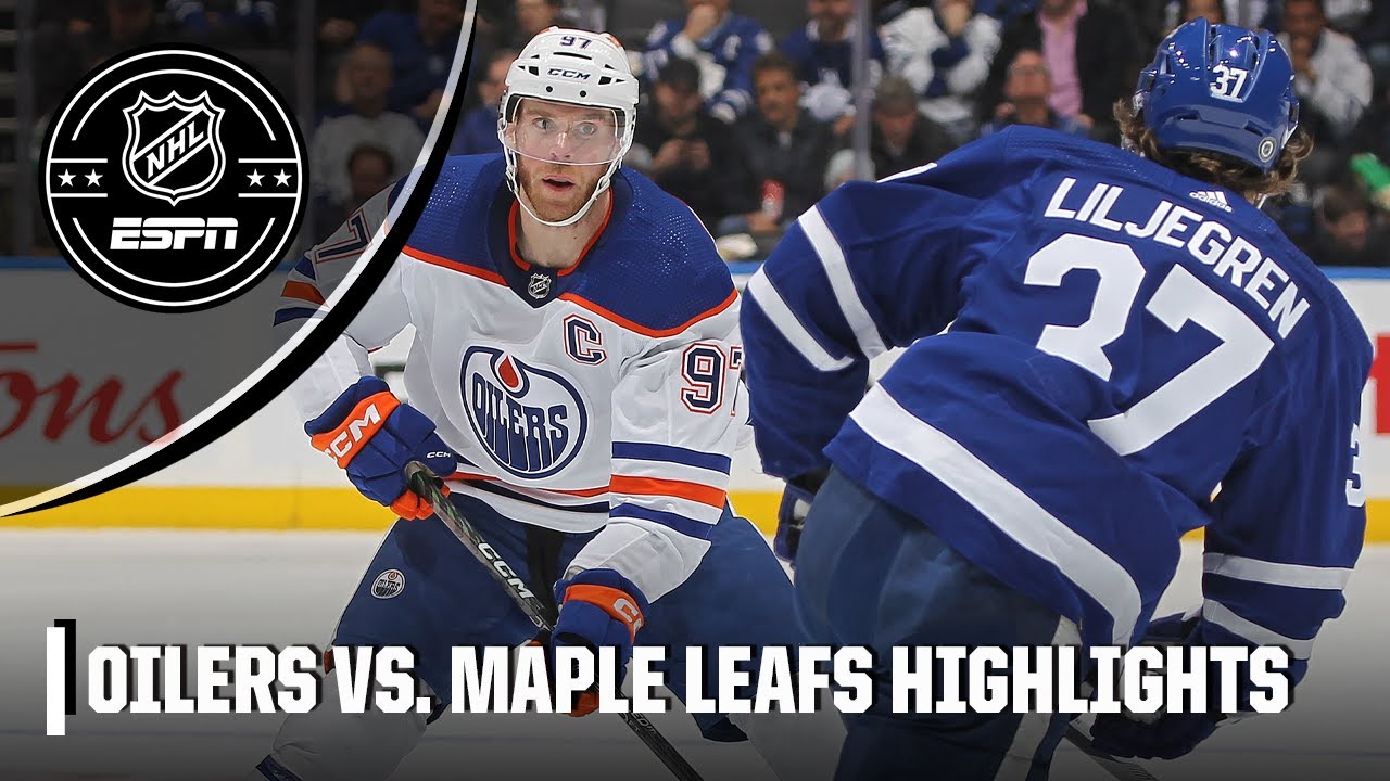Toronto Maple Leafs vs. Edmonton Oilers | Full Game Highlights | NHL on ...