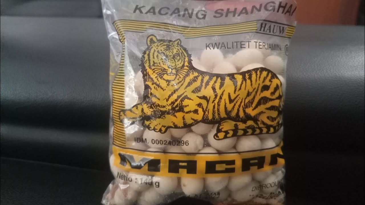 KACANG SHANGHAI CAP "MACAN" JAJANAN LEGENDARIS - YouTube