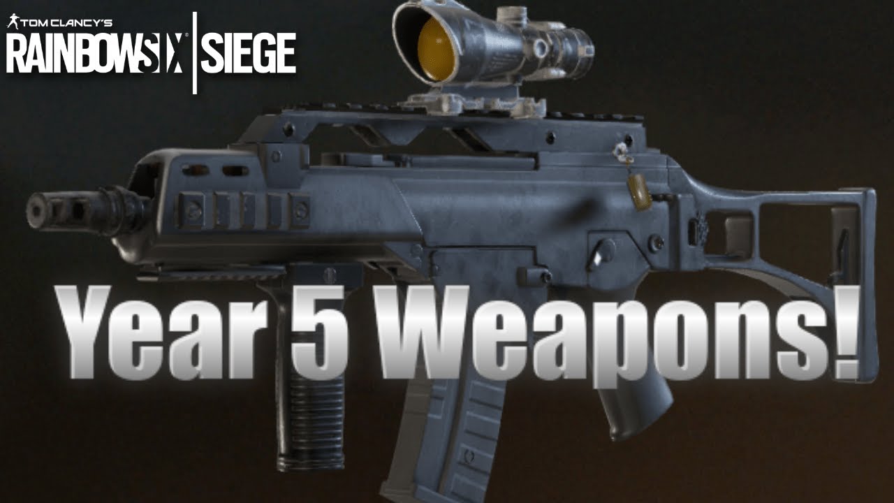 Leaked Year 5 Operator Weapons- Rainbow Six Siege - YouTube