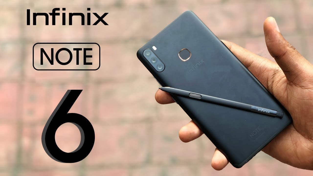 Infinix Note 6 With Triple Rear Cameras, X Pen Stylus, 4,000mAh Battery ...