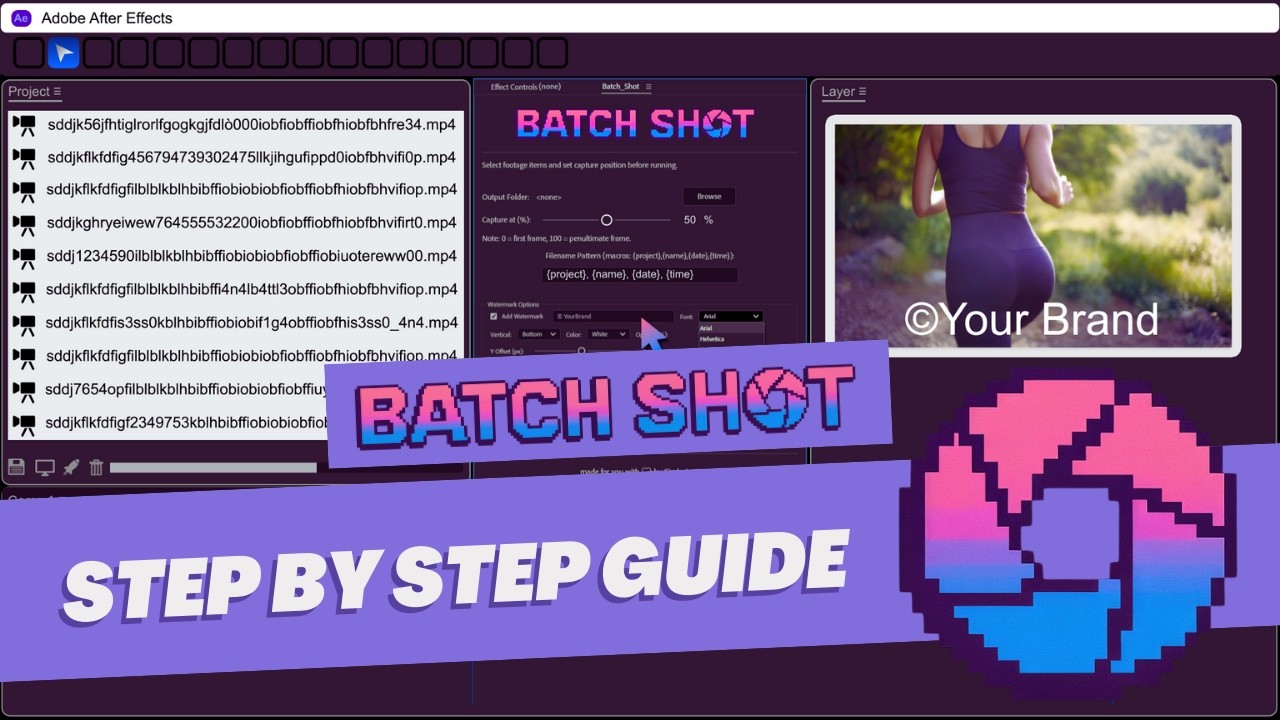 Batch Shot for After Effects Step by Step Guide - YouTube