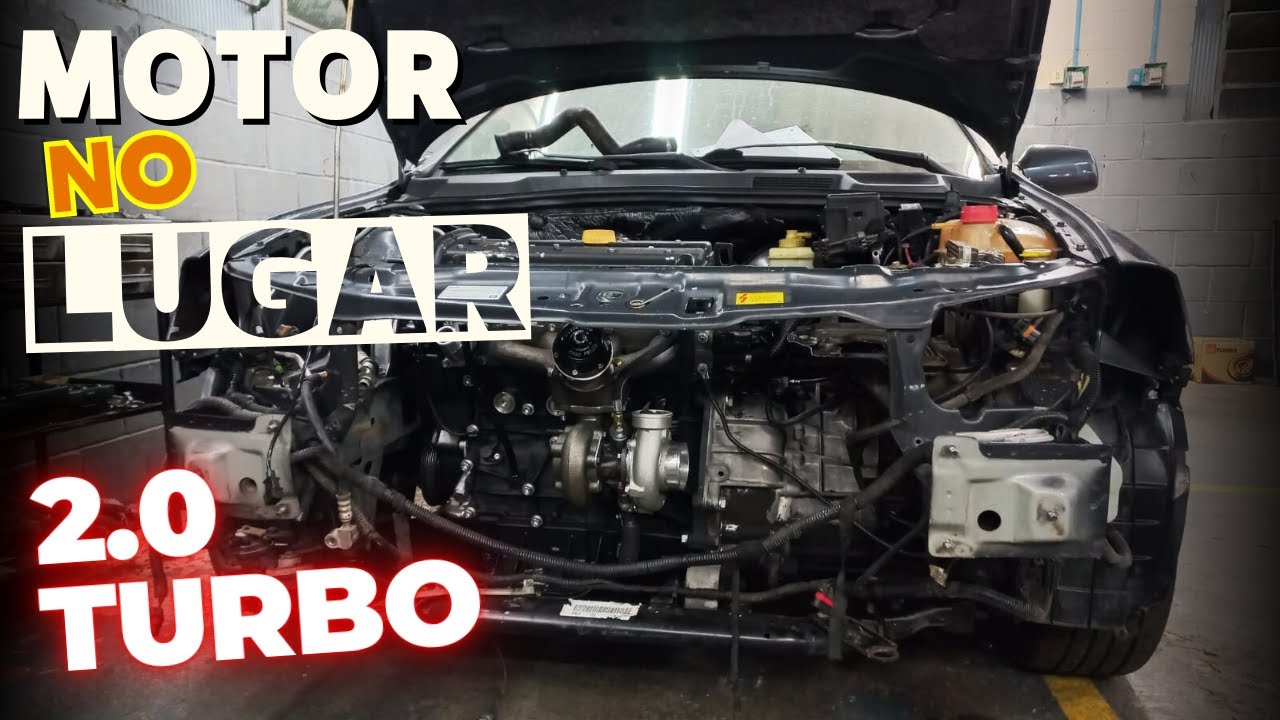 ASTRA 16v TURBO: COLOCAMOS O MOTOR NO LUGAR - YouTube