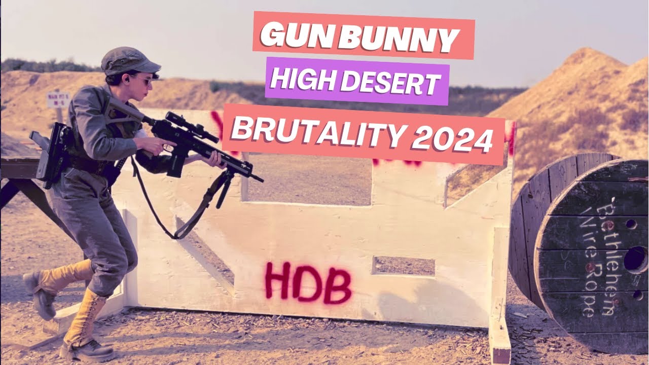 Gun Bunny Competes in High Desert Brutality 2024 - YouTube