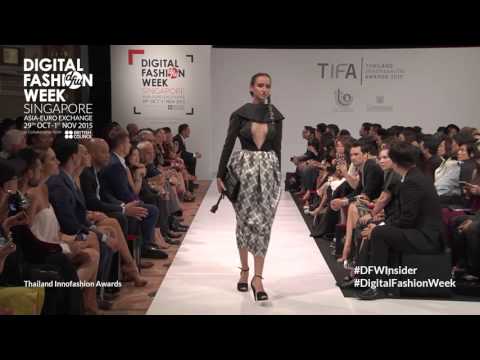 TIFA (Thailand Innofashion Awards) 2015 | #DigitalFashionWeek Singapore 2015 (HD)