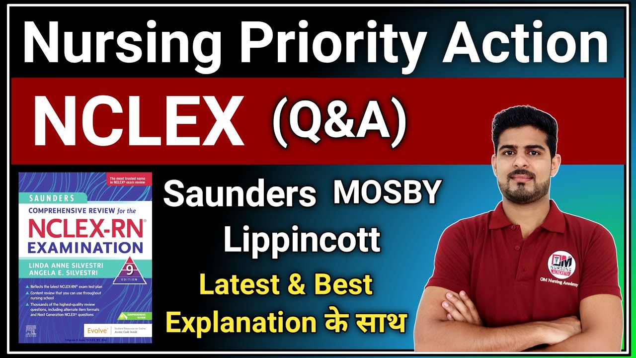 Priority Nursing Action | NCLEX Based Priority MCQs | AIIMS NORCET BEST ...