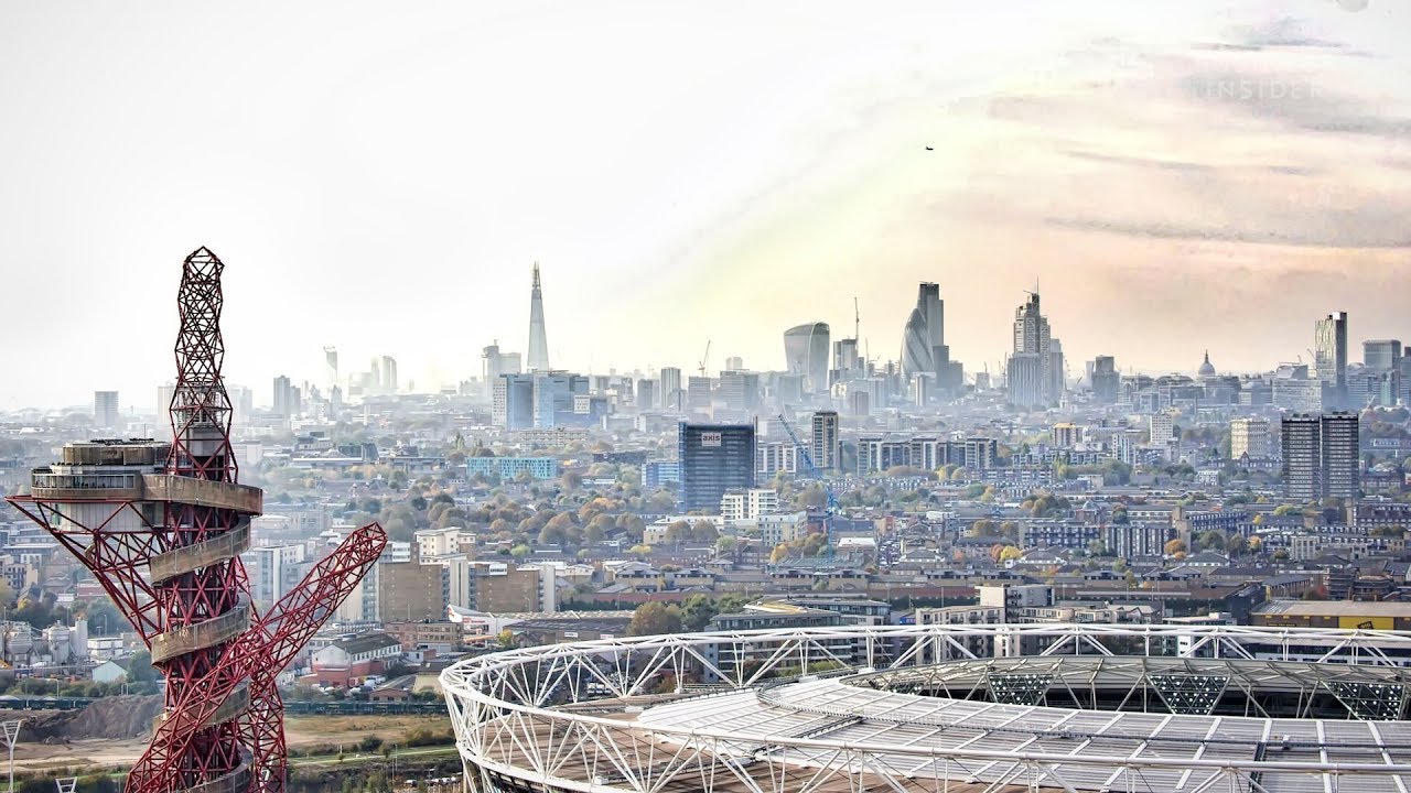 Time-lapse footage shows the rapid development around London's Olympic ...