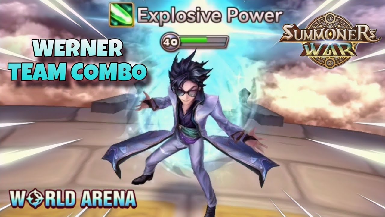 Werner Team Combo in World Arena - Summoners War - YouTube