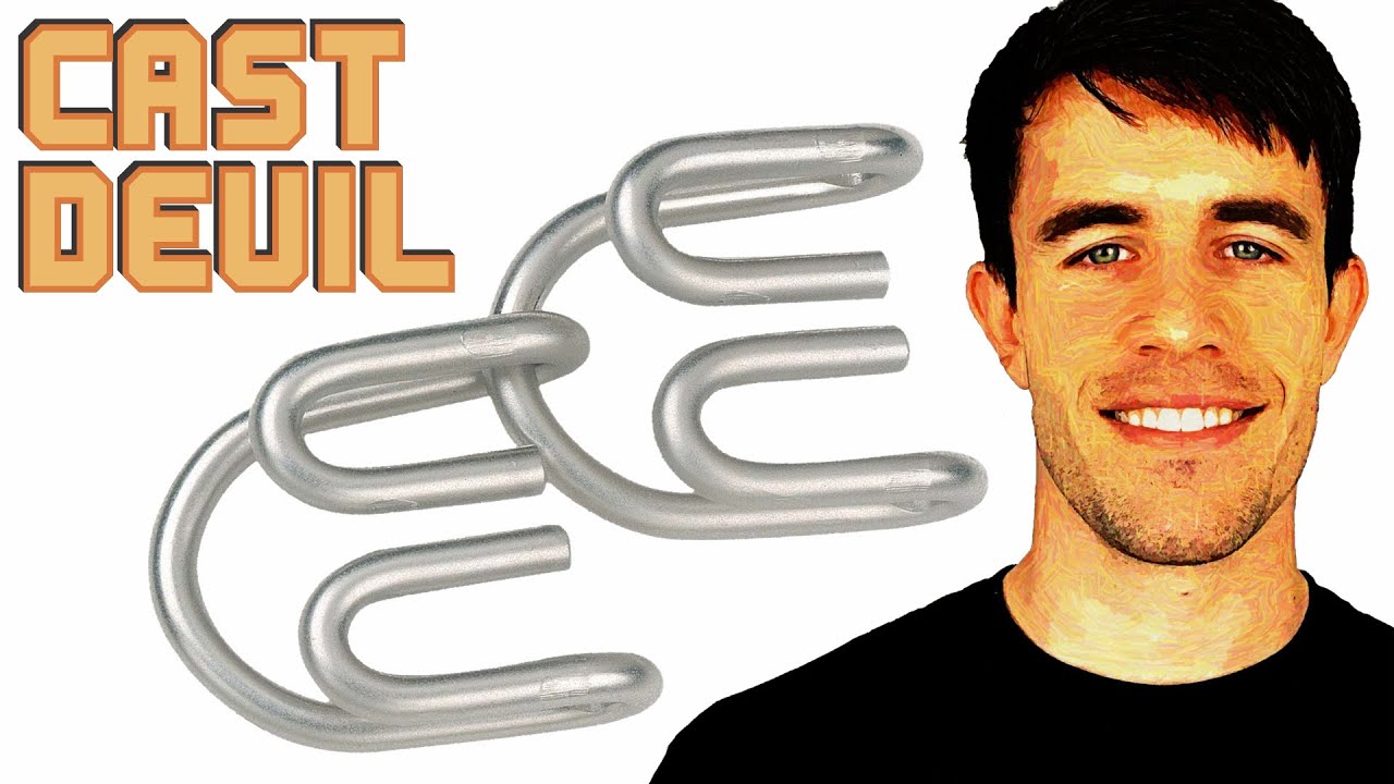 Cast Devil from Hanayama - Solution - YouTube