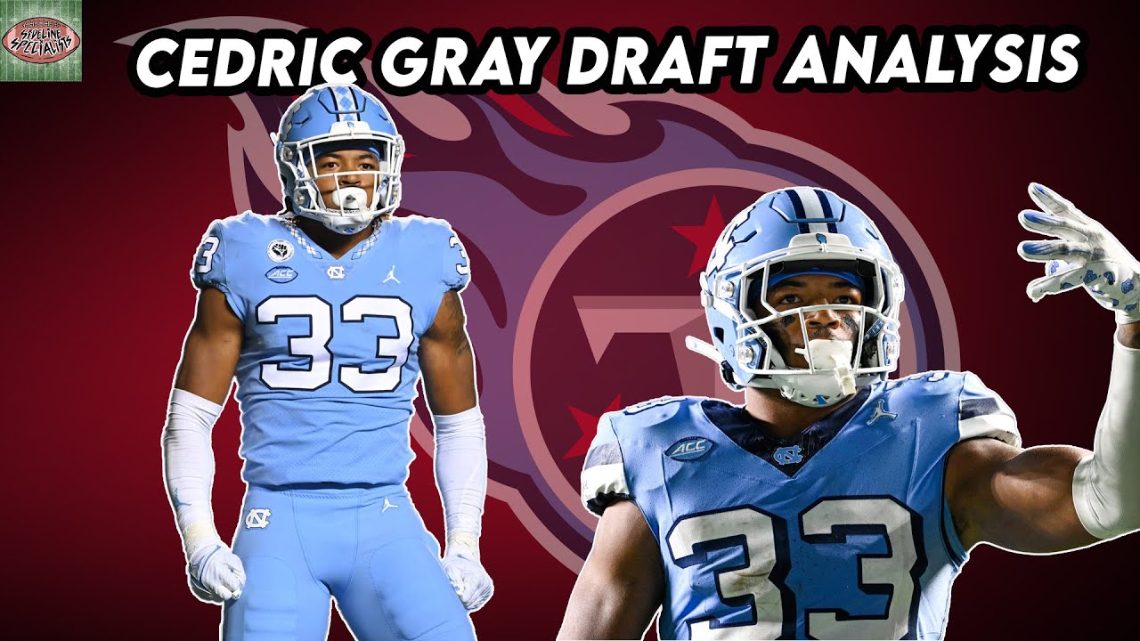 Cedric Gray (LB) Tennessee Titans | NFL Draft Analysis Ep13 | UNC - YouTube