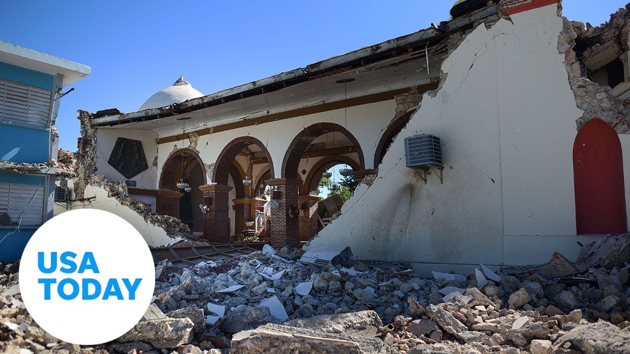 6.4 magnitude earthquake hits Puerto Rico | USA TODAY - YouTube