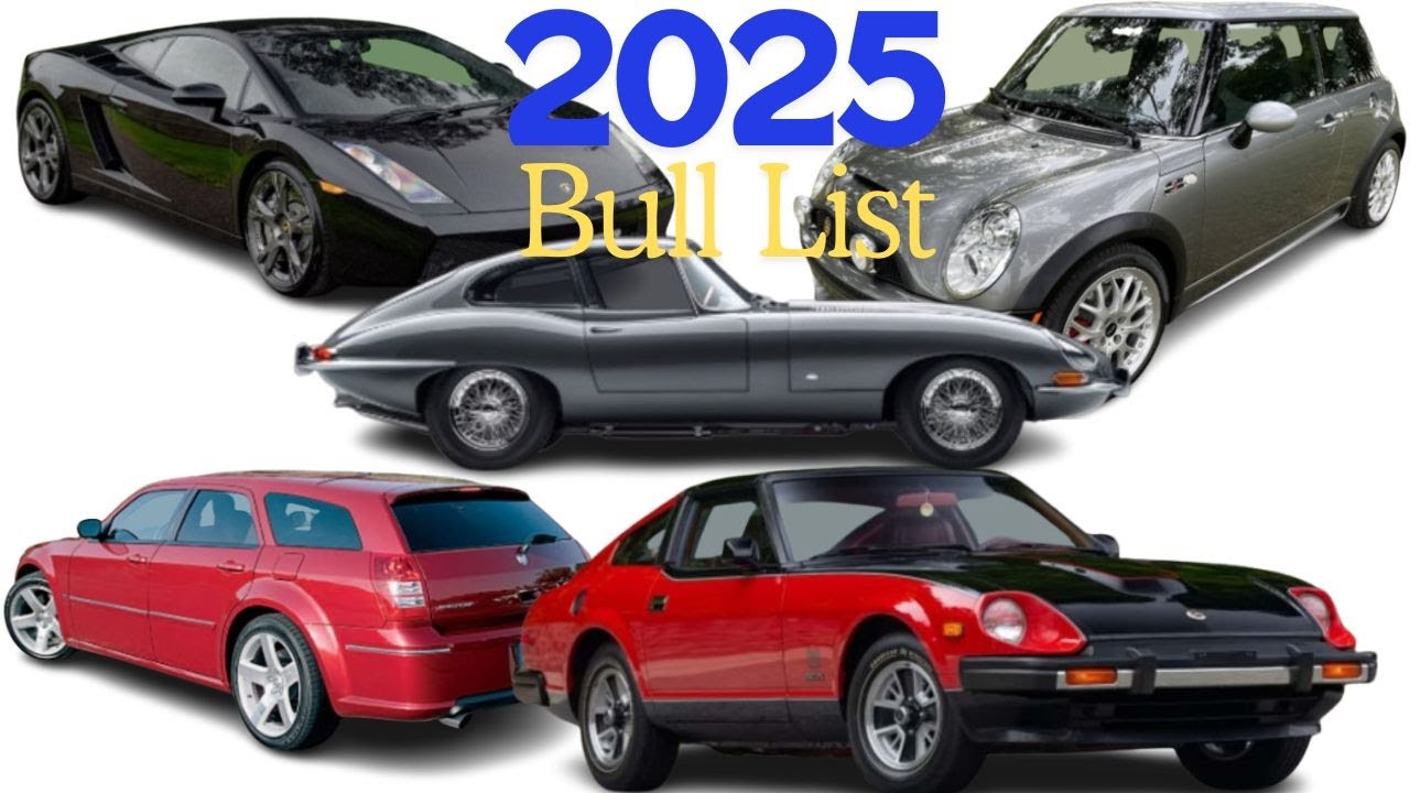 Haggerty put out their Bull Market List of collectors cars for 2025 ...