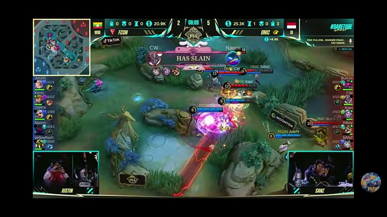 ONIC VS FCON. GAME 2 M4 - YouTube