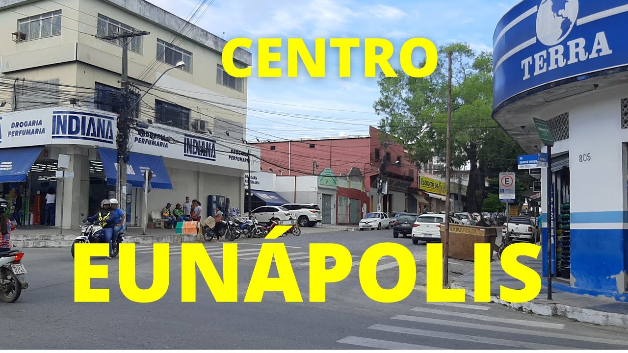Centro de Eunápolis - Extremo sul da Bahia - YouTube