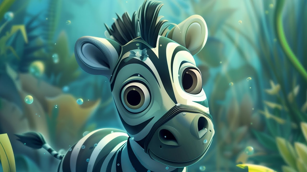 Zebra's Colorful World of Zara: The End of the Ocean I Bedtime stories ...