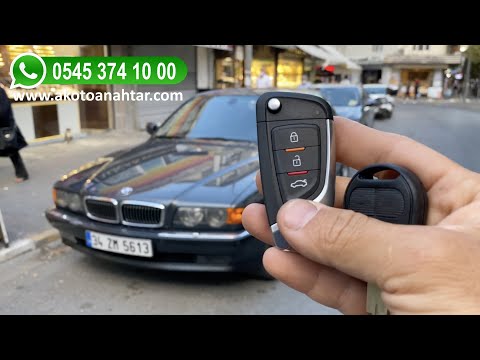 BMW e38 750 YENİ NESİL MODİFİYE ANAHTAR