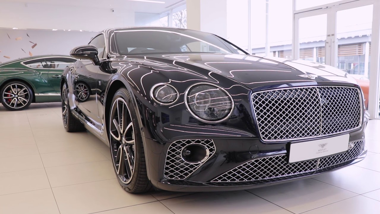Bentley Continental GT in Dark Sapphire Metallic at Bentley Belfast ...