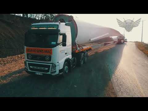 LOJİSTİK FİRMASININ RÜZGAR GÜLÜ TAŞIMASI