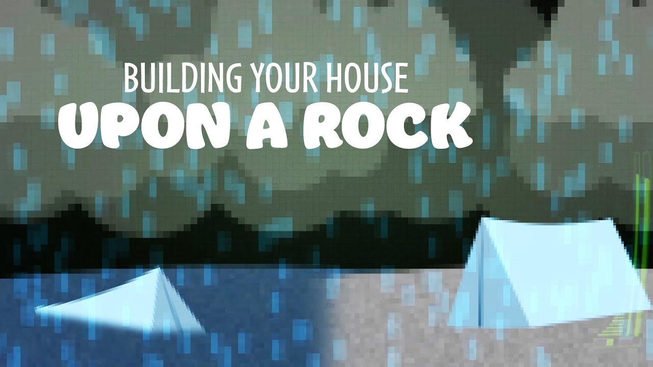 The Wise Man Builds His House On a Rock - Bible Story For Kids - YouTube