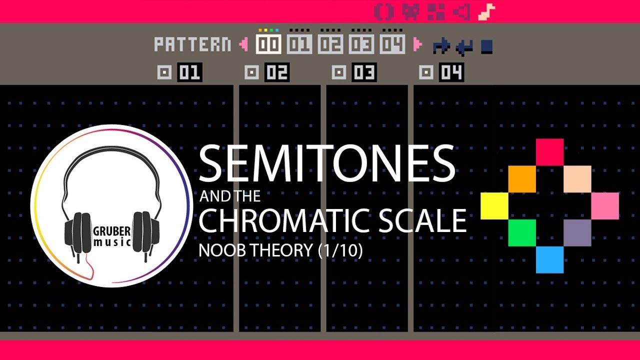 Semitones & the Chromatic Scale (Noob Theory 1/10) - Pico-8 Music ...
