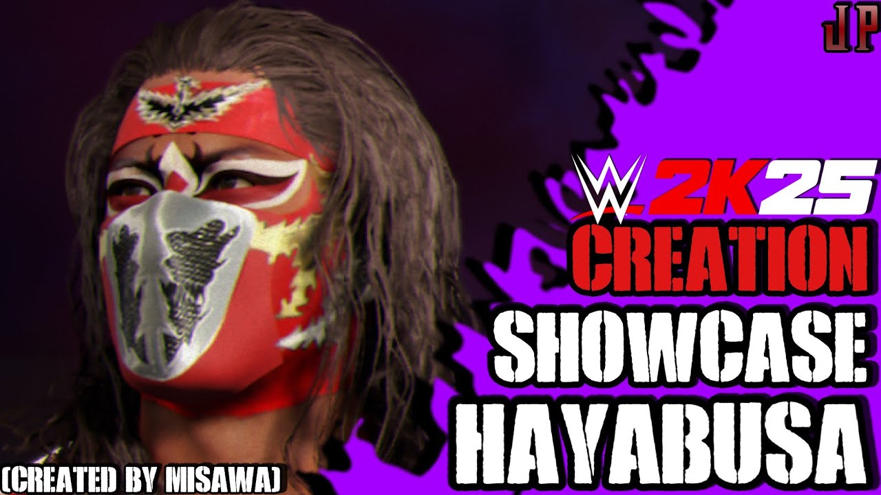 WWE 2K25 Creation Showcase: Hayabusa | (Created by Misawa) | (PS5/XBSX ...