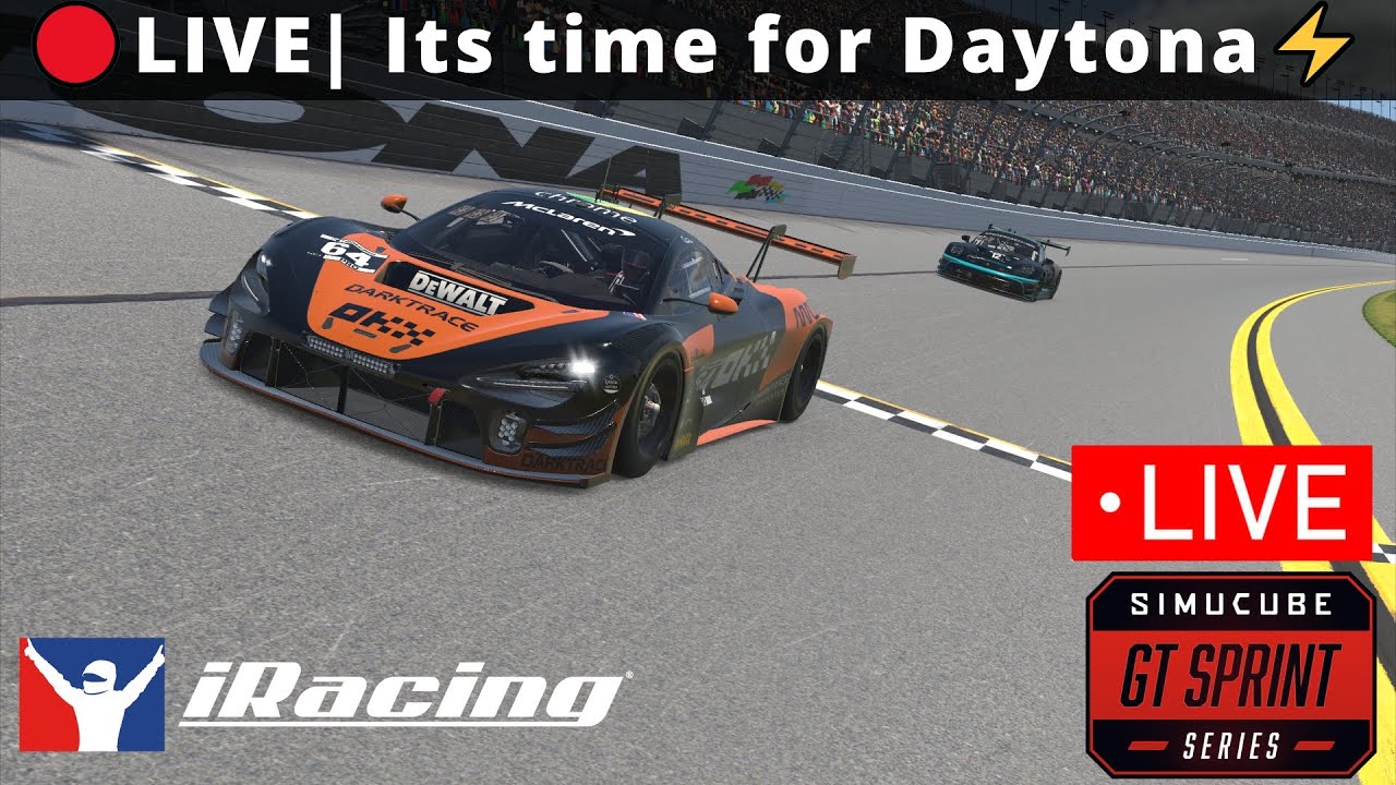 🔴 LIVE | Daytona GT3 Clash | Simucube GT3 series ⚡ #gt3 #iracing # ...