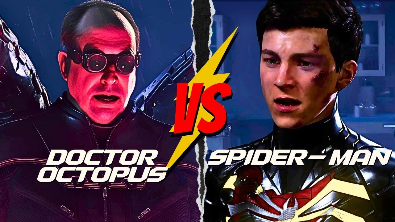 DOCTOR OCTOPUS Final Boss Fight - MARVEL'S SPIDER-MAN New Game Plus ...