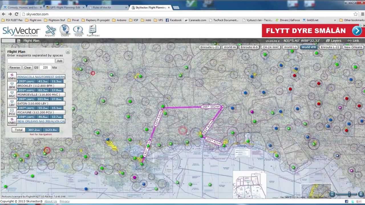 How to use skyvector II - YouTube