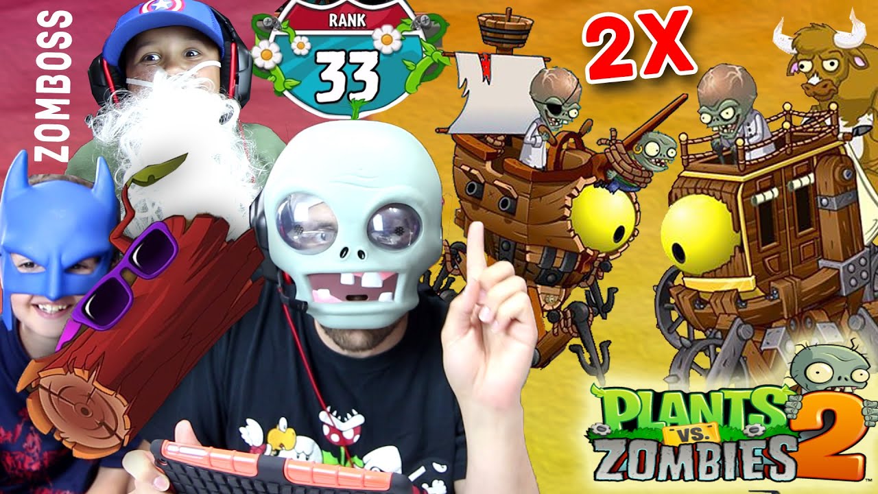 Dr. Zomboss Fights Himself? Lets Play PVZ 2 - THE END!?!? 2x Zomboss ...