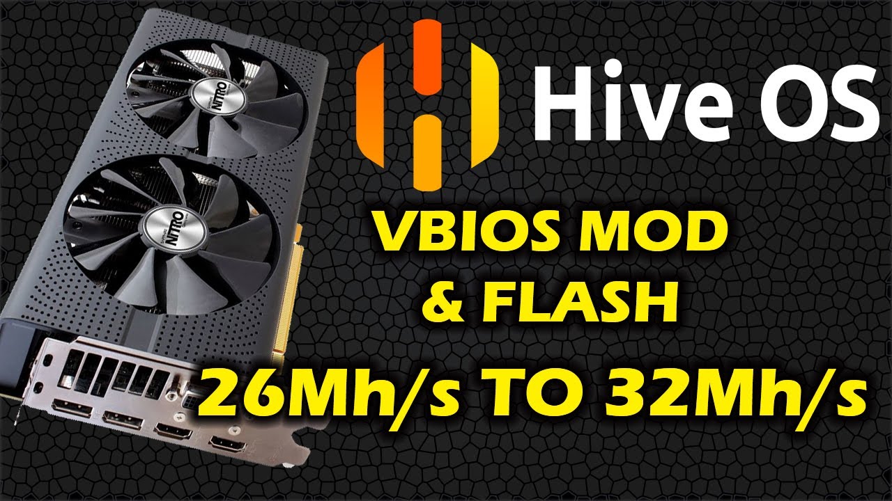 Hiveos Ile Rx 470 - 480 - 570 - 580 Serisine Bios Mod Nasil Atilir ? | Rom Yukleme VBios Flash ...
