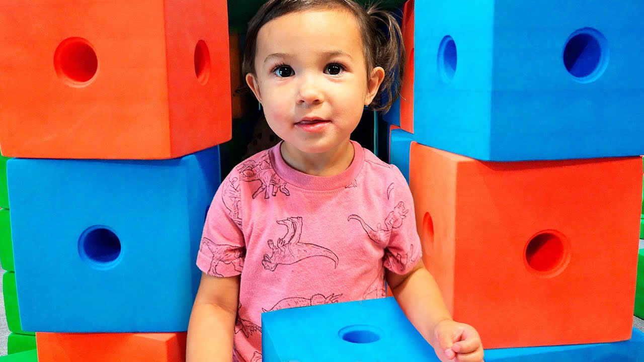 Indoor Park At SCIENCE Museum! Floor Is Lava, CAR RACES & MORE!! - YouTube