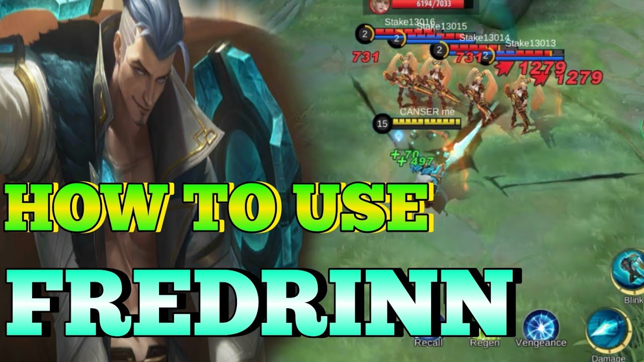 How to use new hero Fredrinn/Basics of Fredrinn MLBB 2022 - YouTube