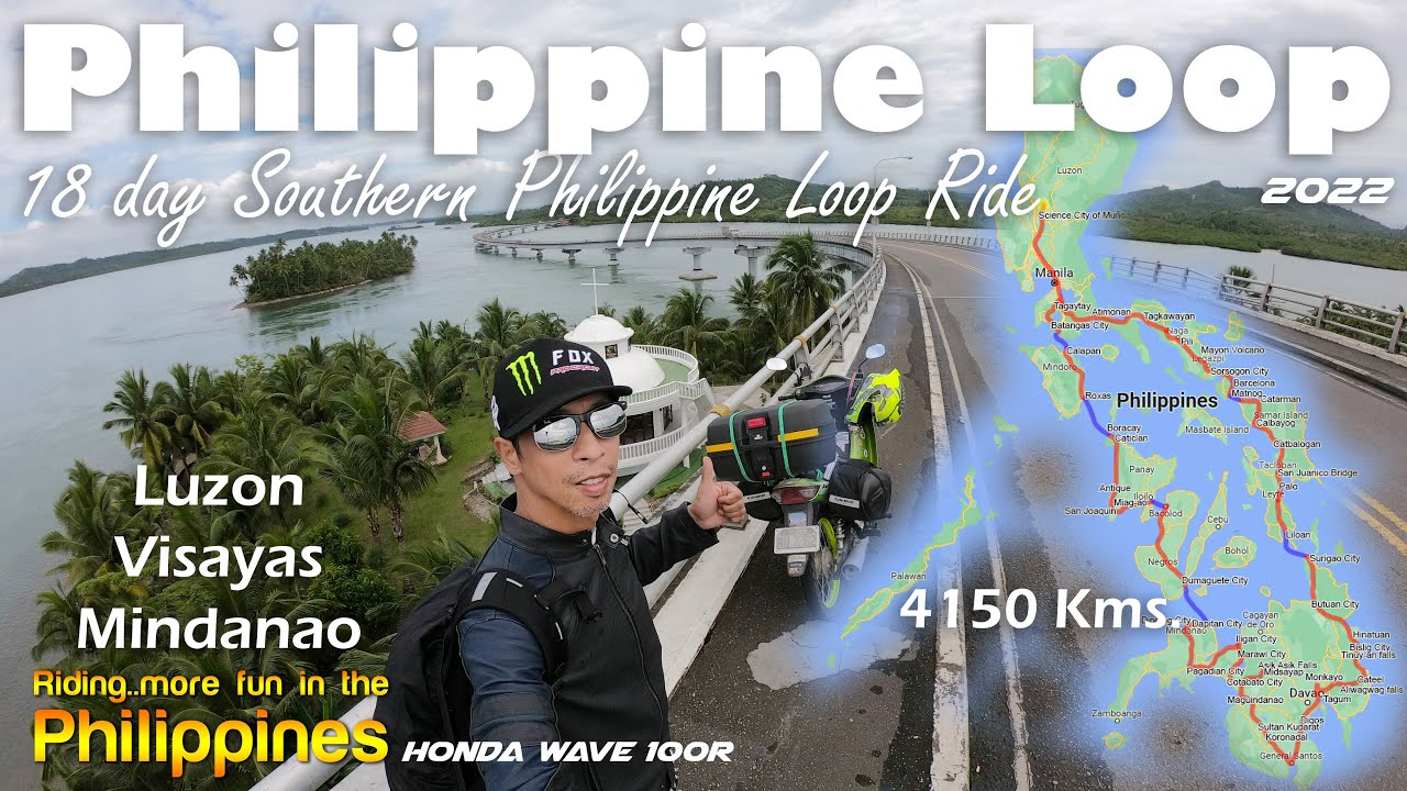 4150 Kilometer Philippine Loop Ride (Southern Philippine Loop) - YouTube