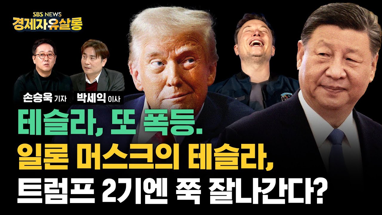 일론 머스크의 성공한 베팅 또 폭등한 테슬라 트럼프 시대 일론 머스크와 테슬라는 어디로 갈까 Ft 박세익 대표 Youtube