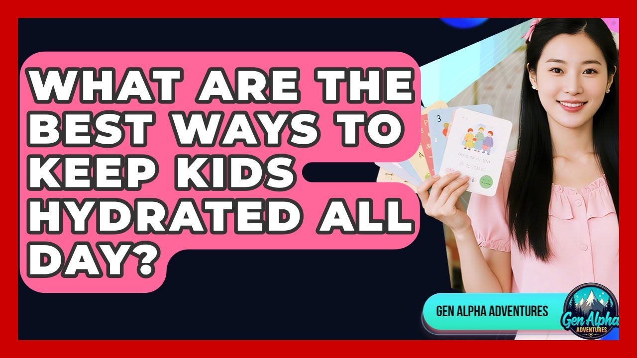What Are The Best Ways To Keep Kids Hydrated All Day? - Gen Alpha ...