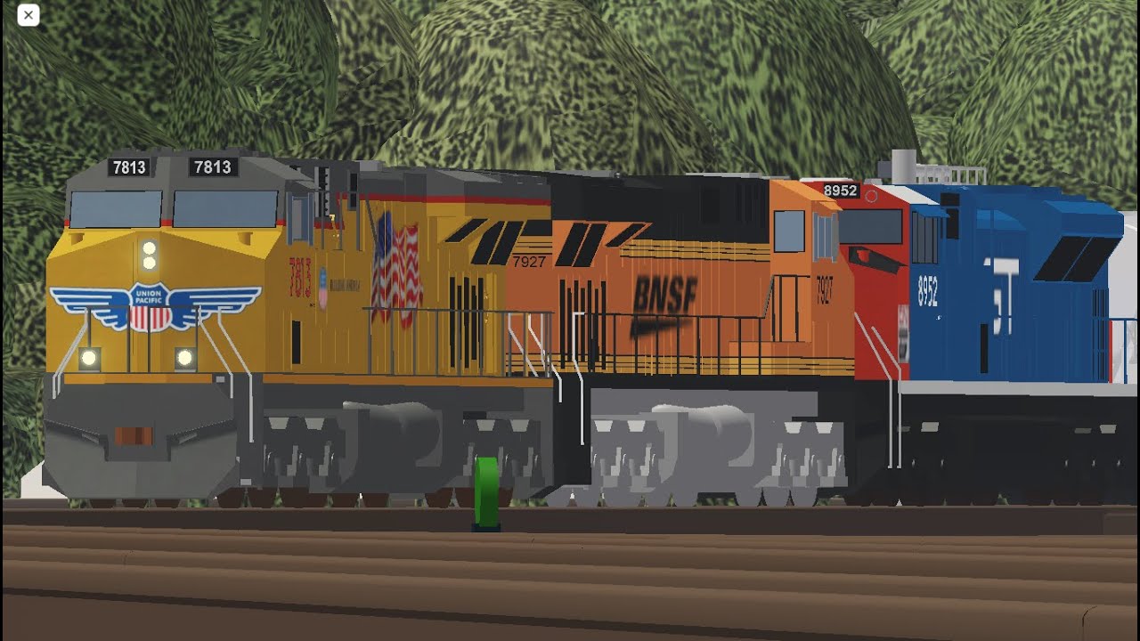 Roblox southline district SD70M-2 CN 8952 - YouTube