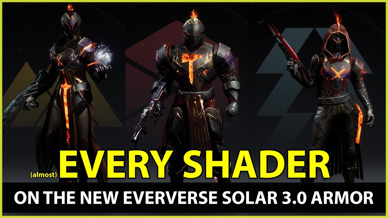 EVERY SHADER On The New Solar 3.0 Ornaments! - YouTube