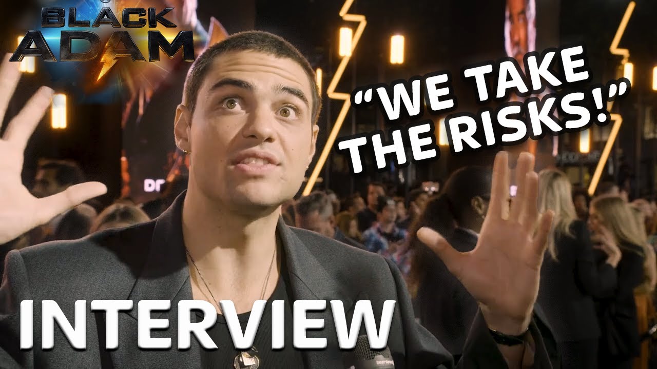 The AMAZING Black Adam cast 🔥 | Exclusive Interview - YouTube