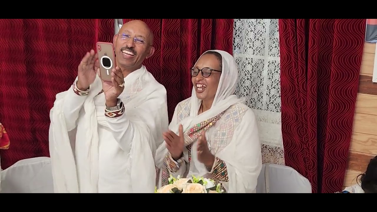 Kal and Miki's wedding mezmur - YouTube