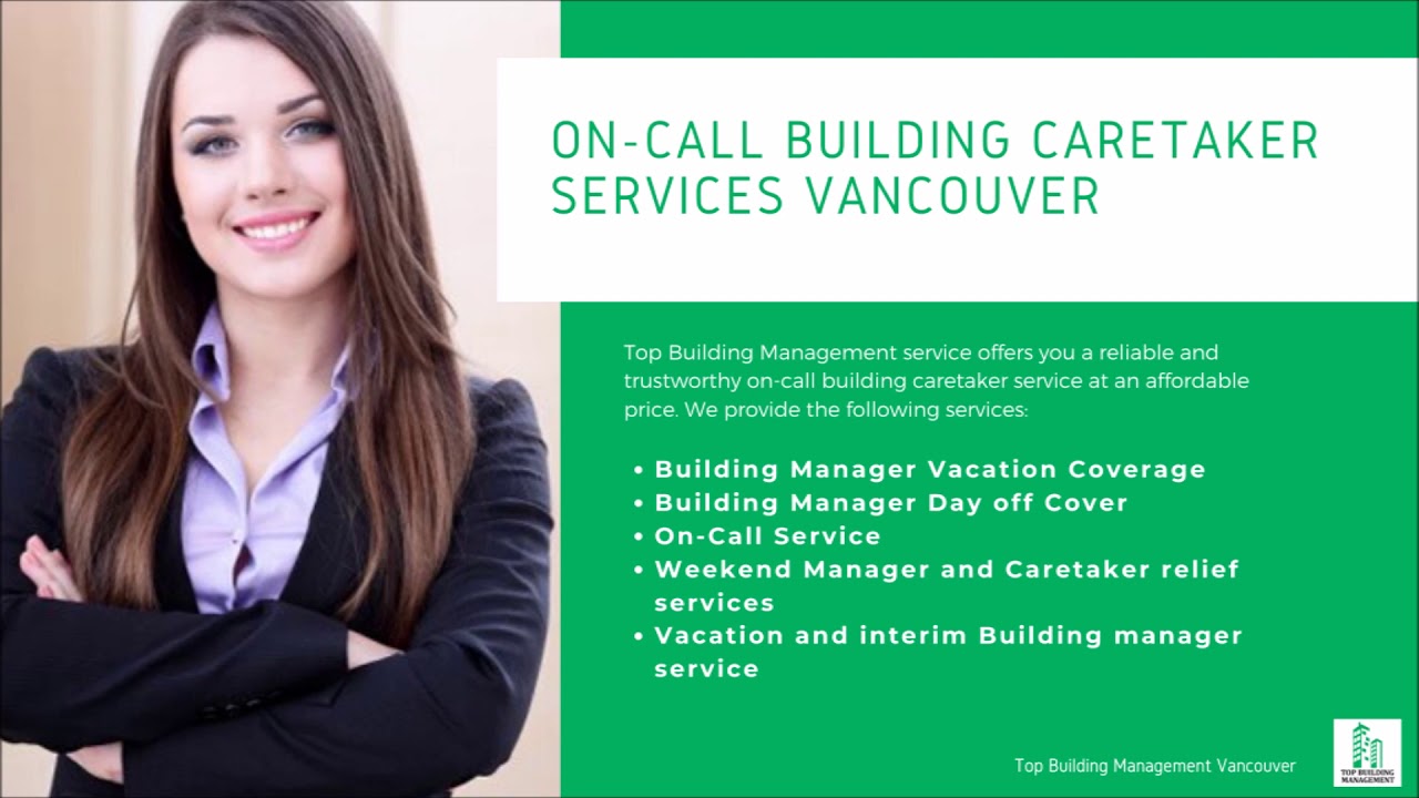 Vancouver Building Management | Building Manager | Building Caretaker ...