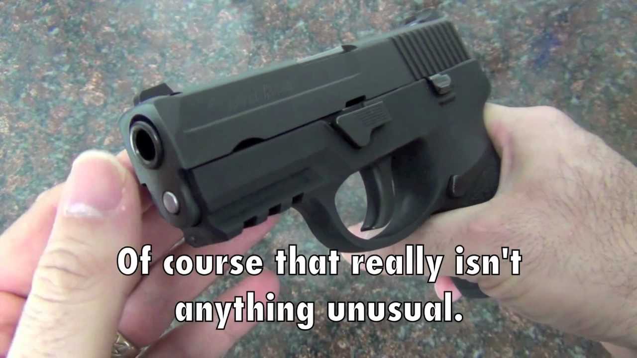Fat Redneck Spray Paints SIG Pistol - YouTube