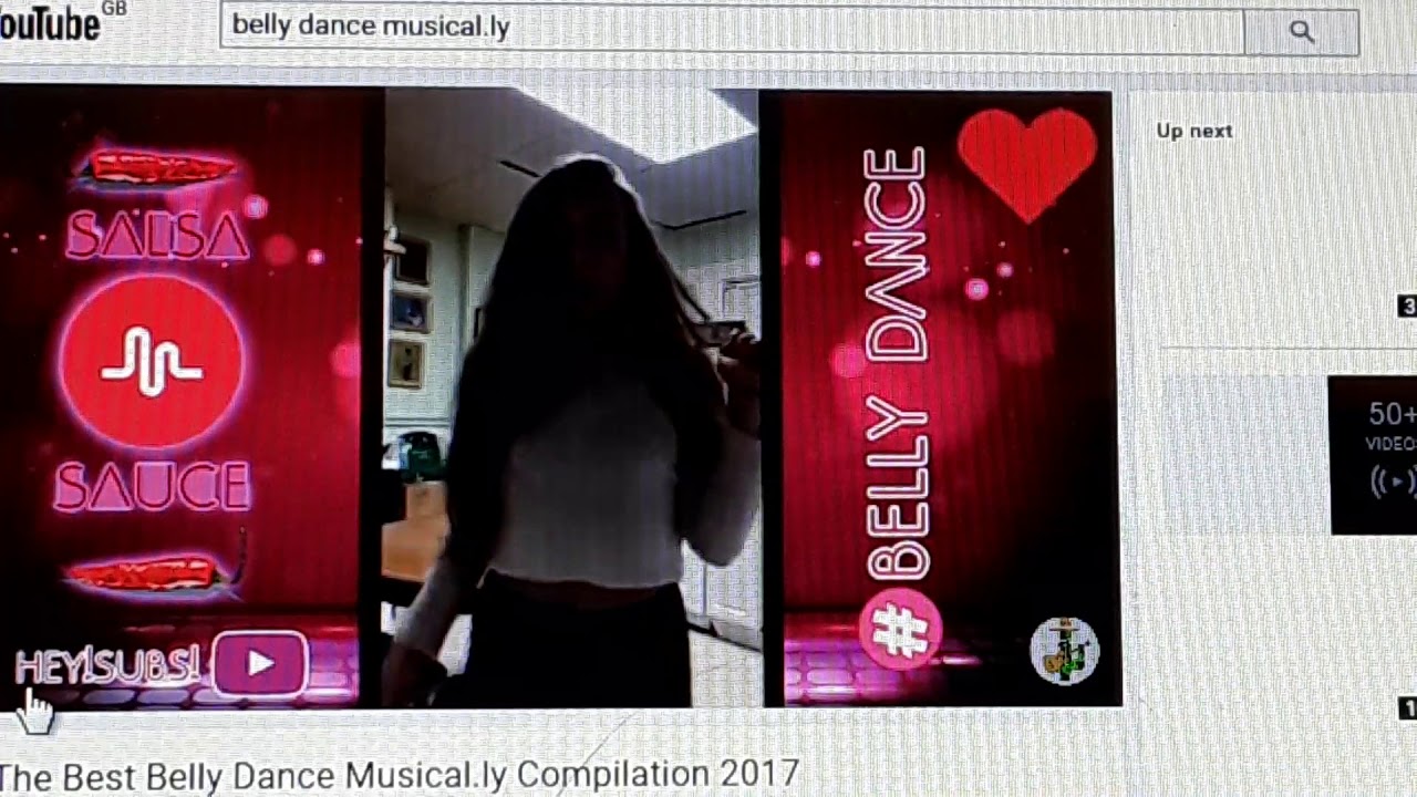 The best belly dance musical.ly - YouTube