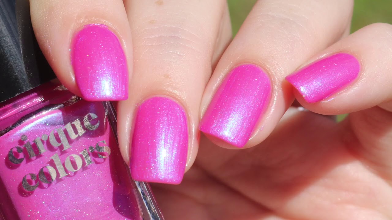 Swatches | Resort Summer 2019 Collection by Cirque Colors - YouTube