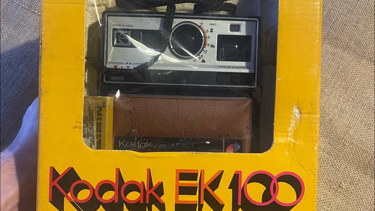 Kodak EK100 Instant Camera - YouTube