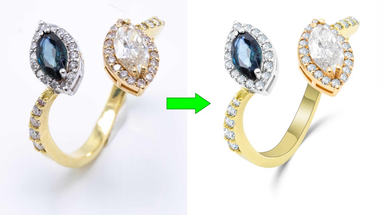 high end jewelry retouching | jewelry retouching photoshop tutorial ...