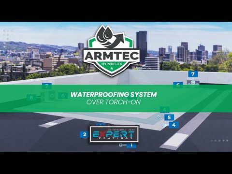 ArmTec HyperFlex - Waterproofing System Over Torch on - YouTube